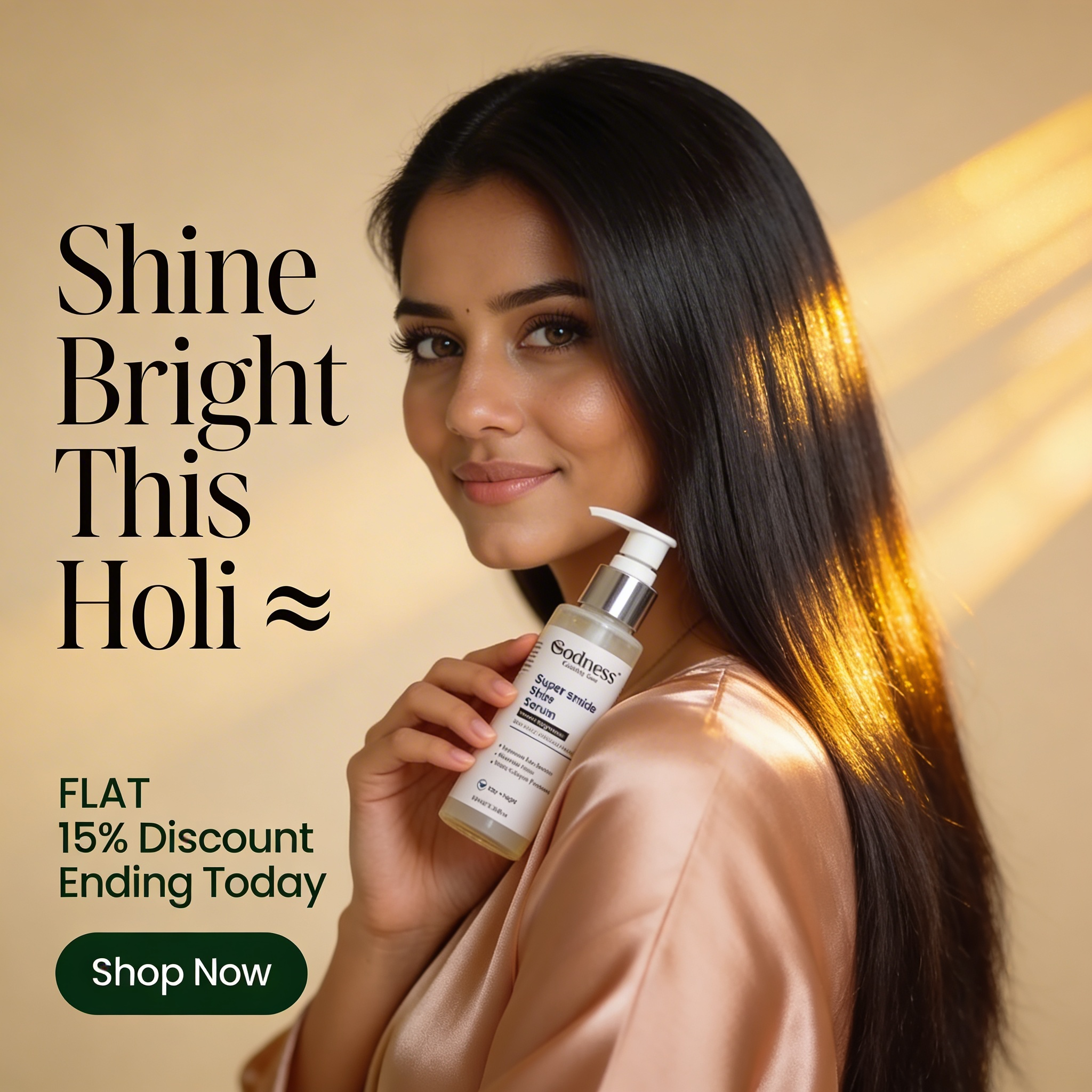 Super Shine Hair Serum | Frizz Control, Split End Repair & Intense Smo ...